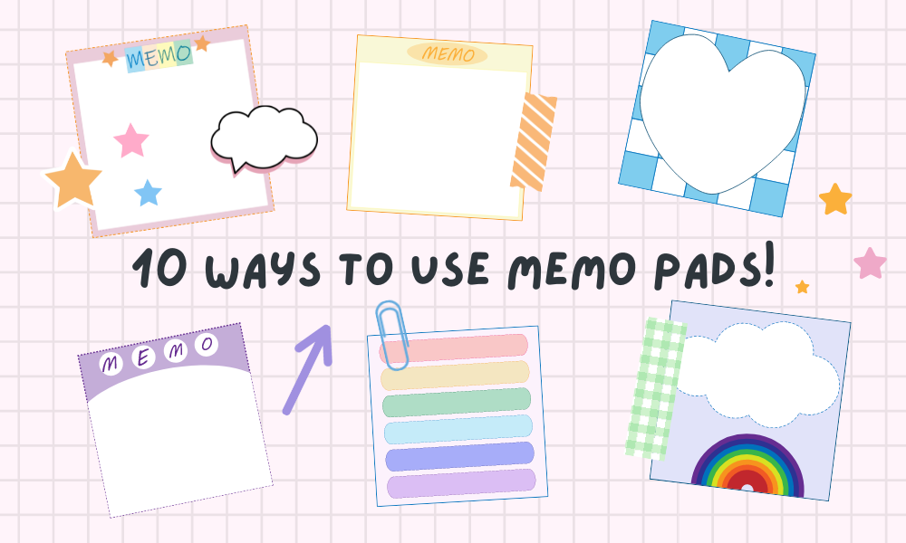 10 Ways To Use Memo Pads! | WashiGang Blog