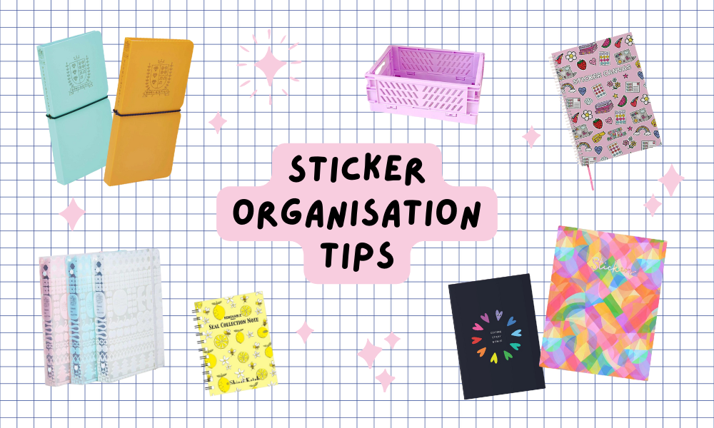 Top Tips for Sticker Organisation | WashiGang Blog
