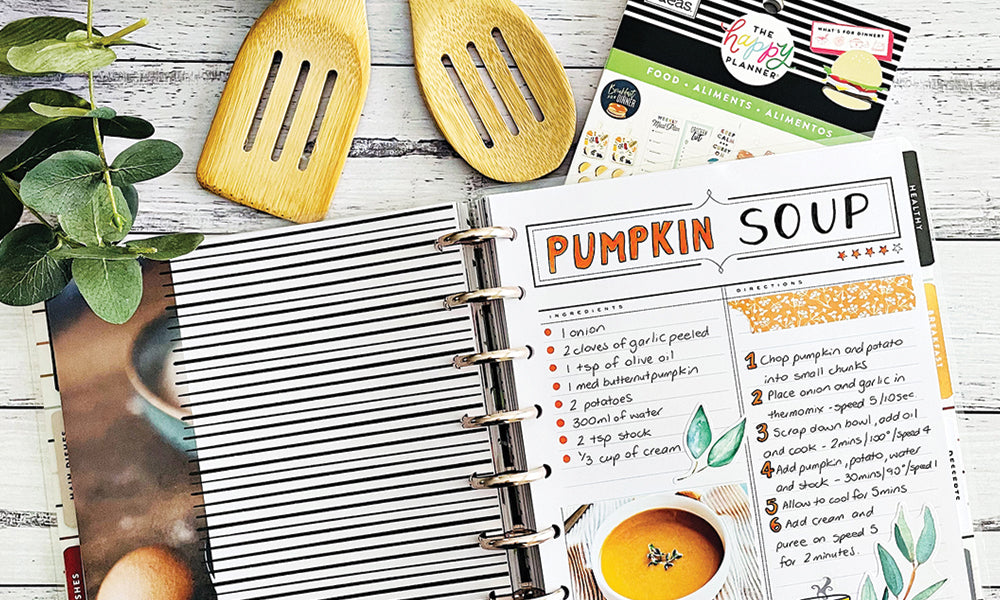 Guest Blogger: Recipe Planning with Pages by KC — WashiGang