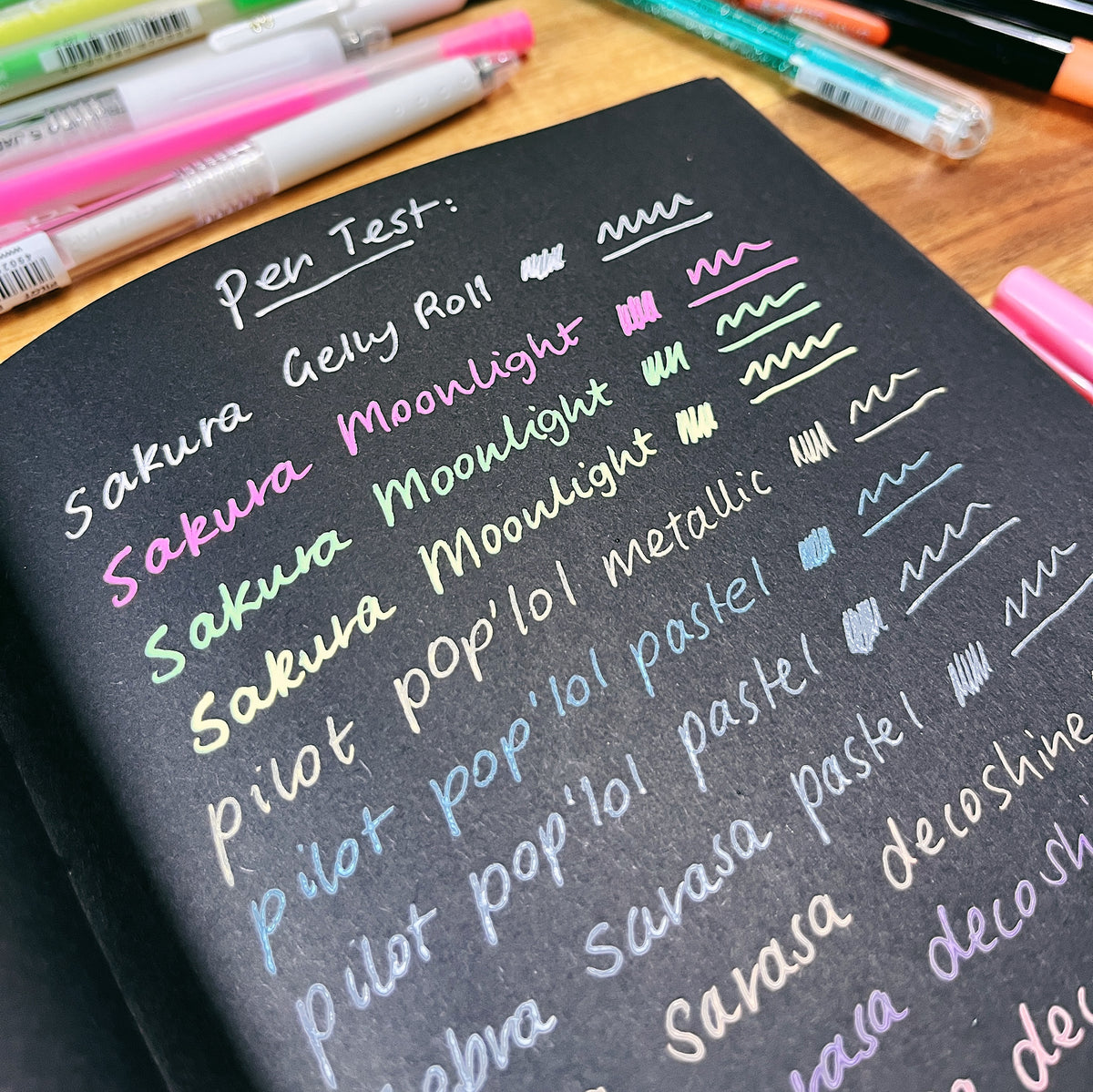 Black Paper Notebooks | WashiGang Australia