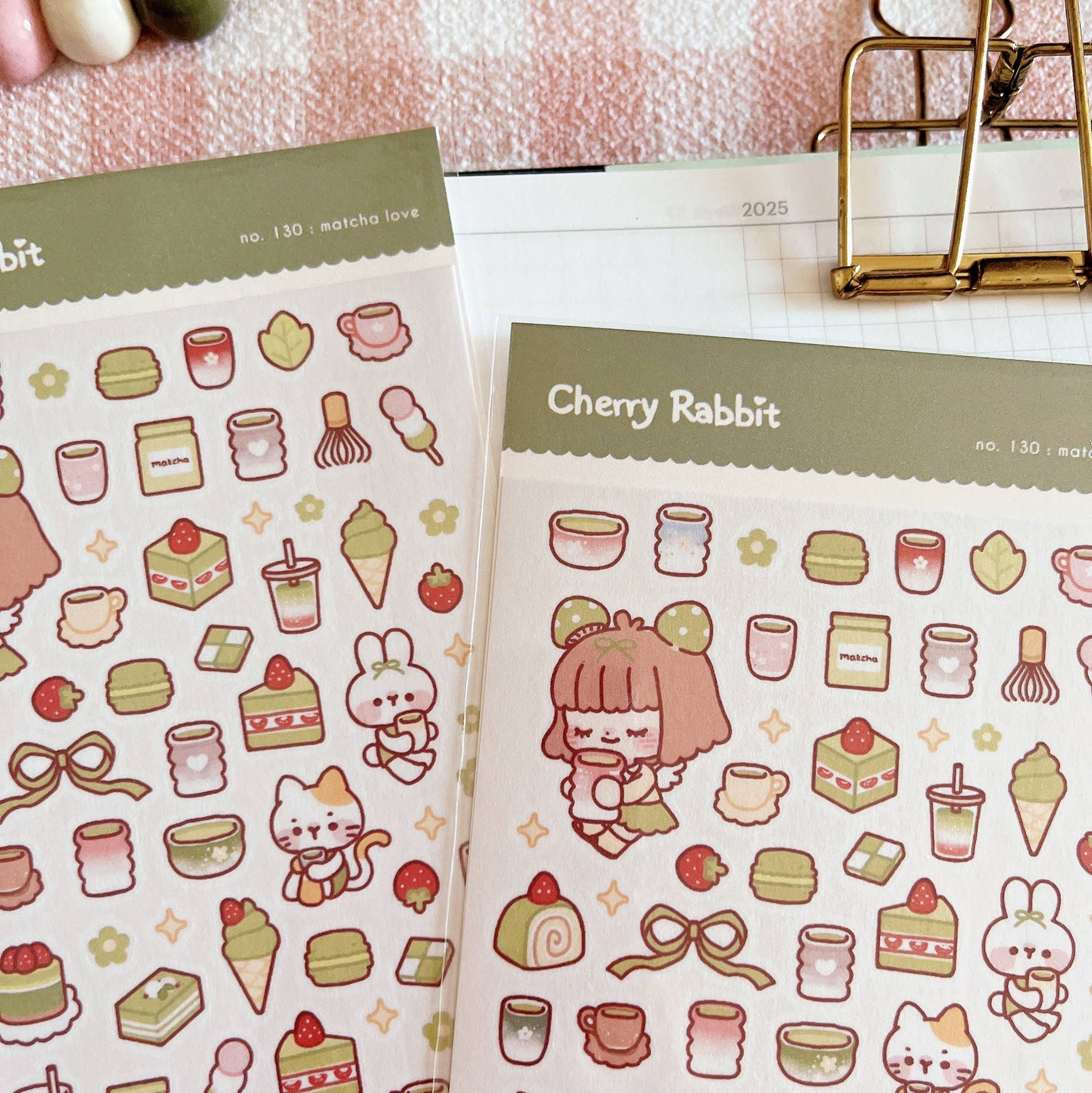 Matcha Love Washi Sticker Sheet — WashiGang