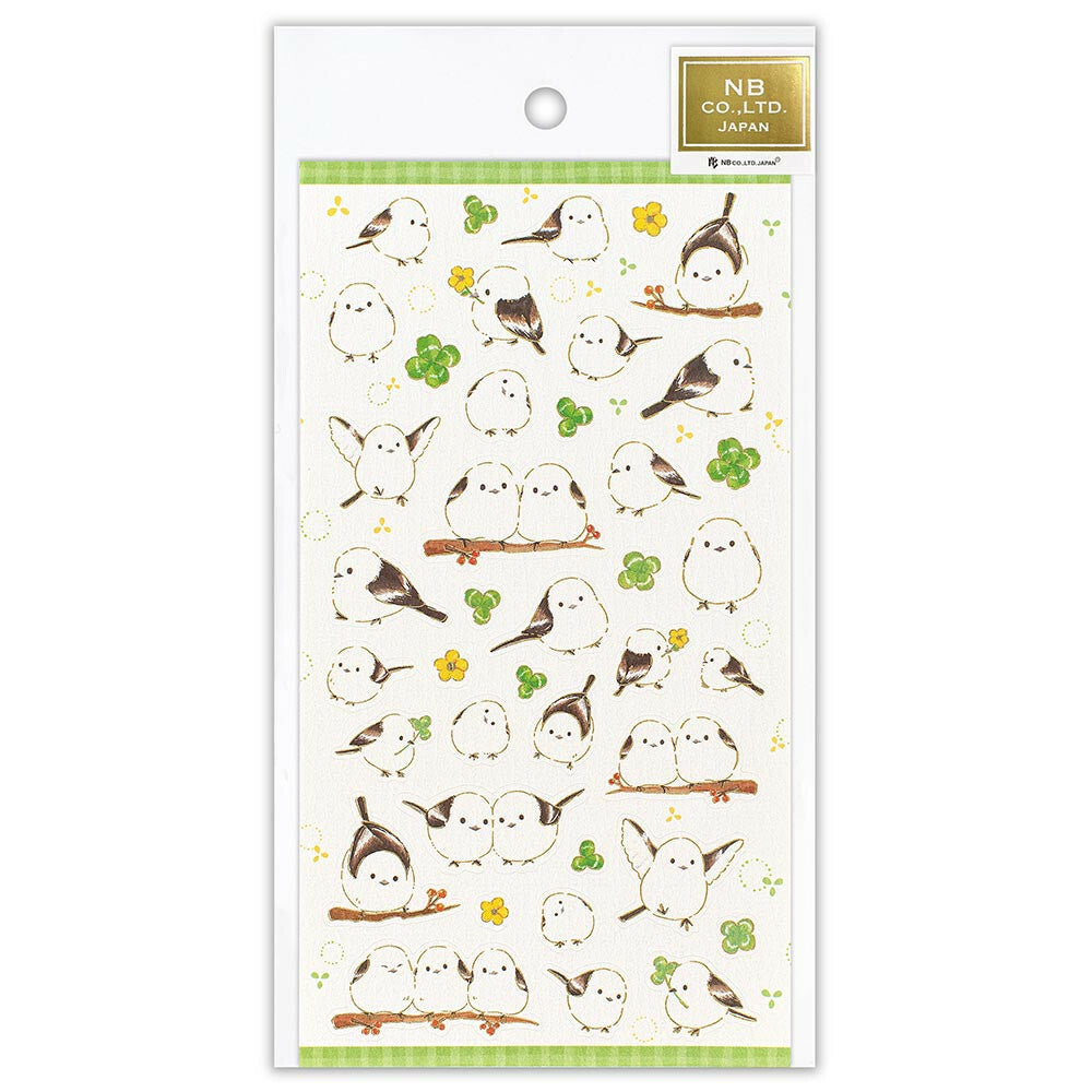 NB Co. Japanese Paper Foiled Stickers - Shimaenaga and Clover ...