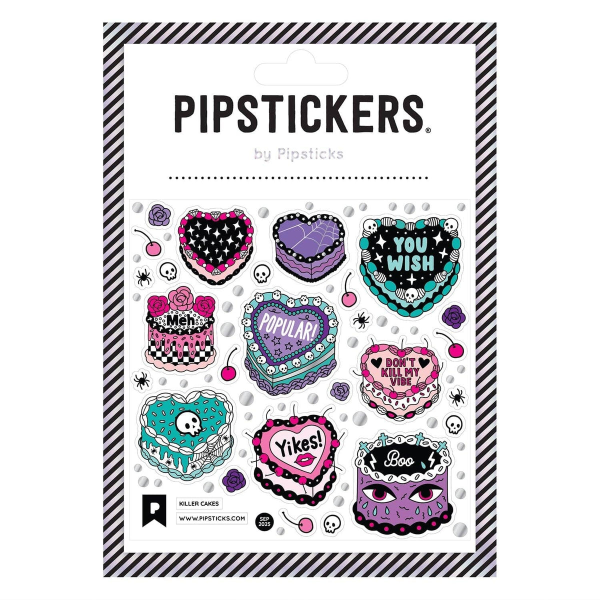 Killer Cakes Stickers — WashiGang