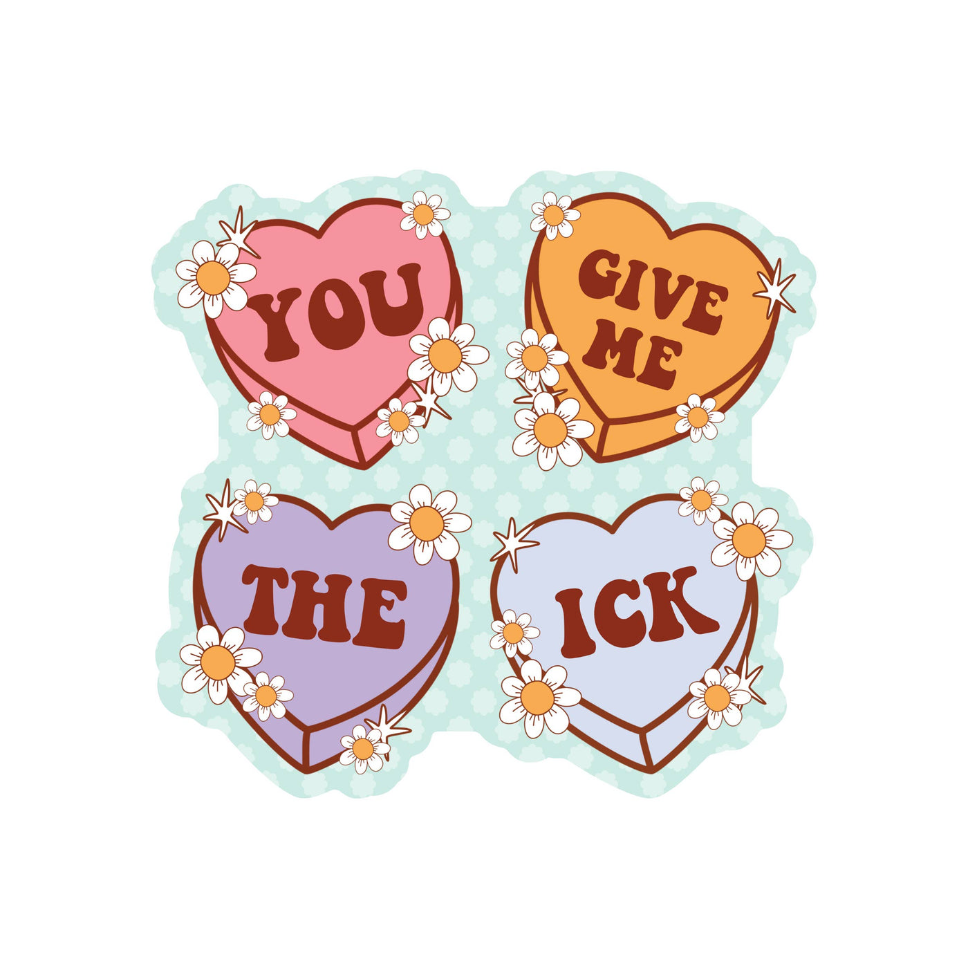 The Ick Vinyl Sticker — WashiGang