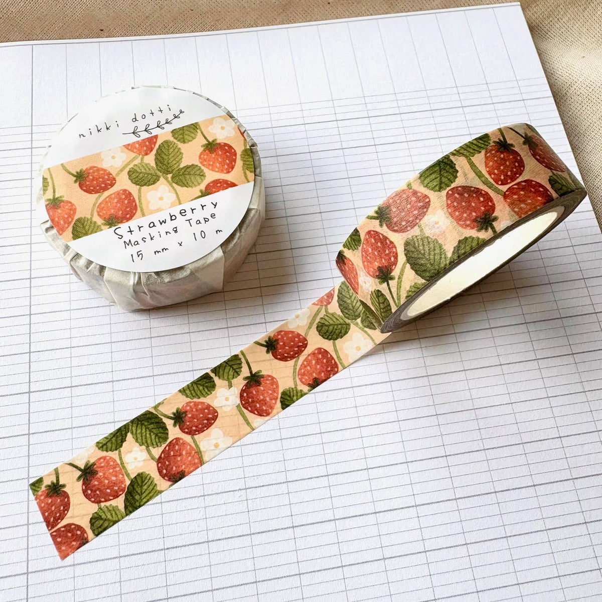 Strawberry Washi Tape — WashiGang