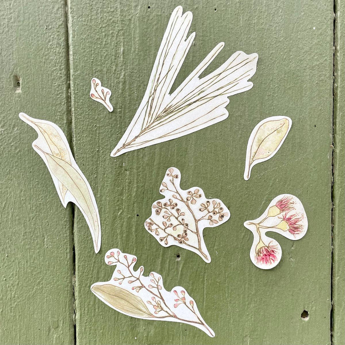 Australian Bush Sticker Sheet A5 — WashiGang