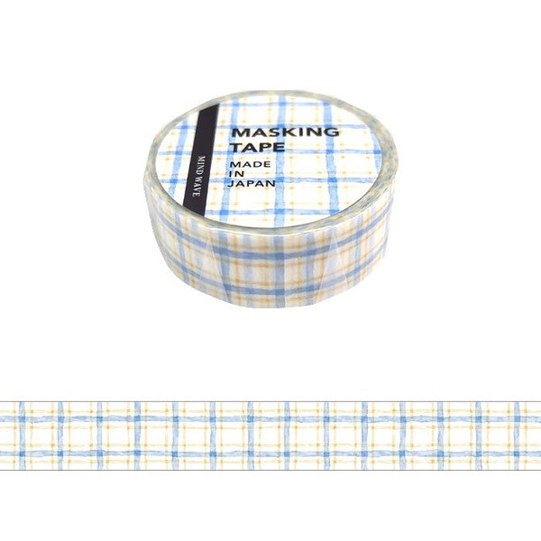 Mind Wave Japan Washi Tape - Check Pattern #7 | WashiGang Australia
