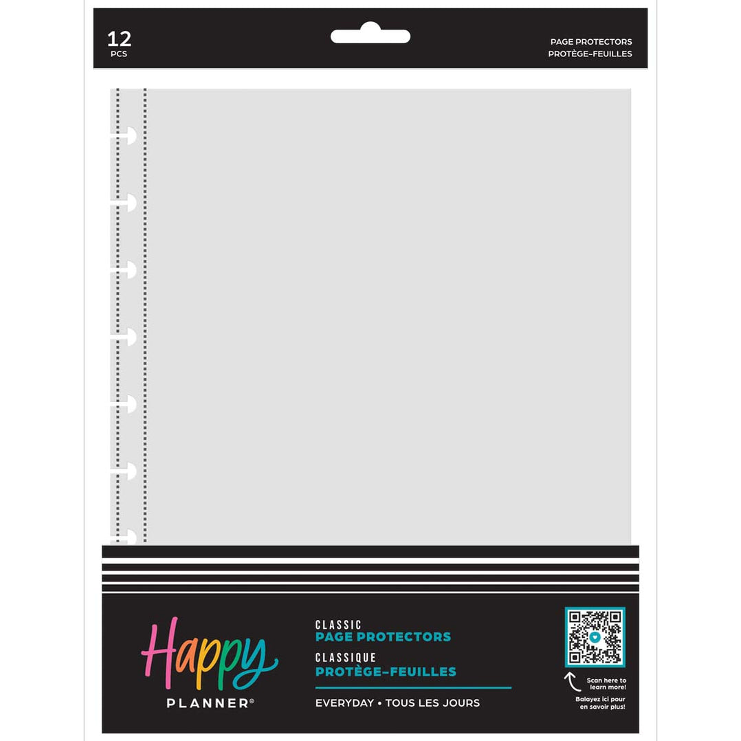 The Happy Planner CLASSIC Snap-In Page Protectors | WashiGang Australia
