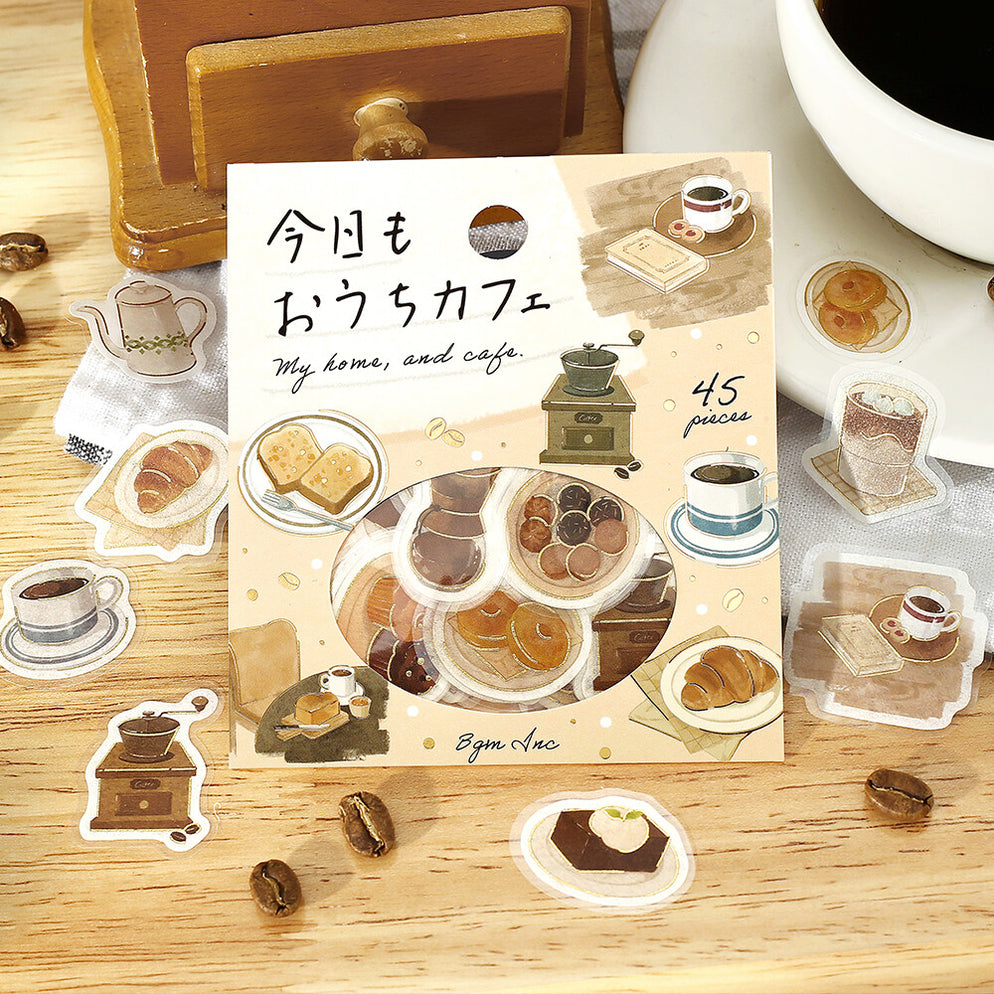 BGM Washi Paper Deco Stickers - Home Cafe — WashiGang