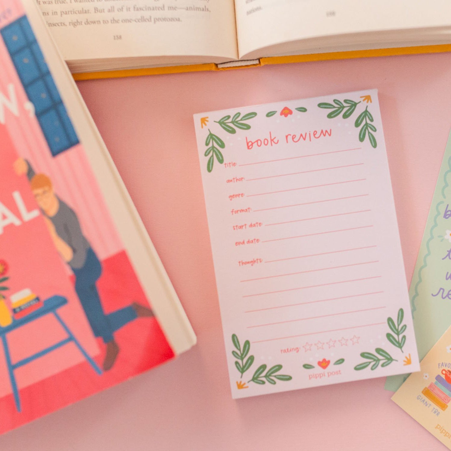 Book Review Notepad — WashiGang