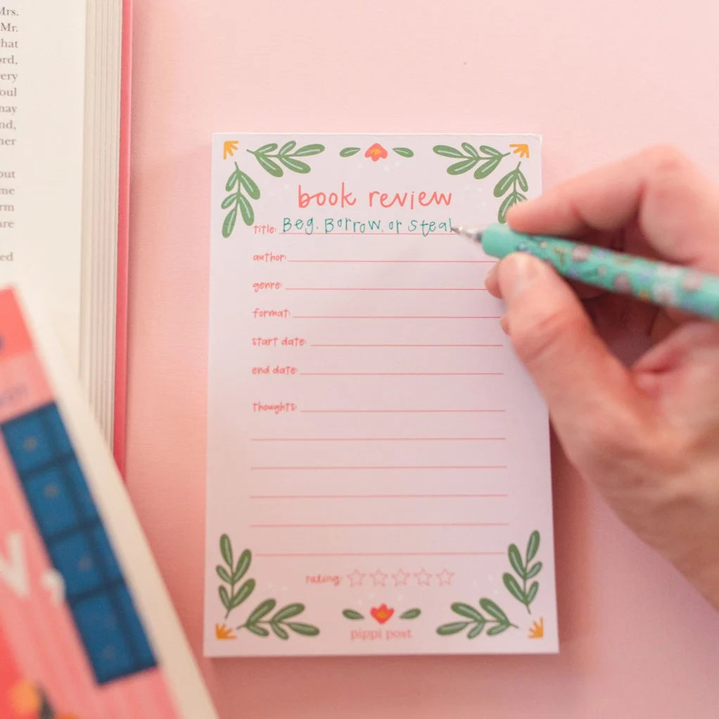 Book Review Notepad — WashiGang