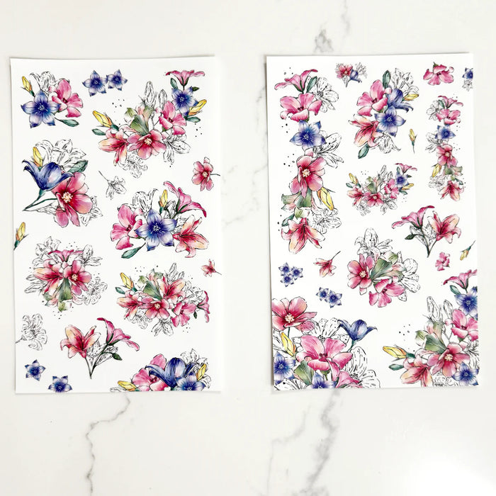 Live Love Posh Chicly Lined Sticker Book | WashiGang Australia