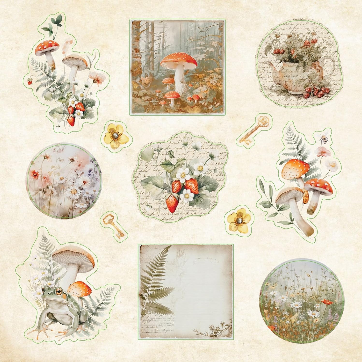 Cottagecore Sticker Book - Over 650 Stickers! | WashiGang Australia
