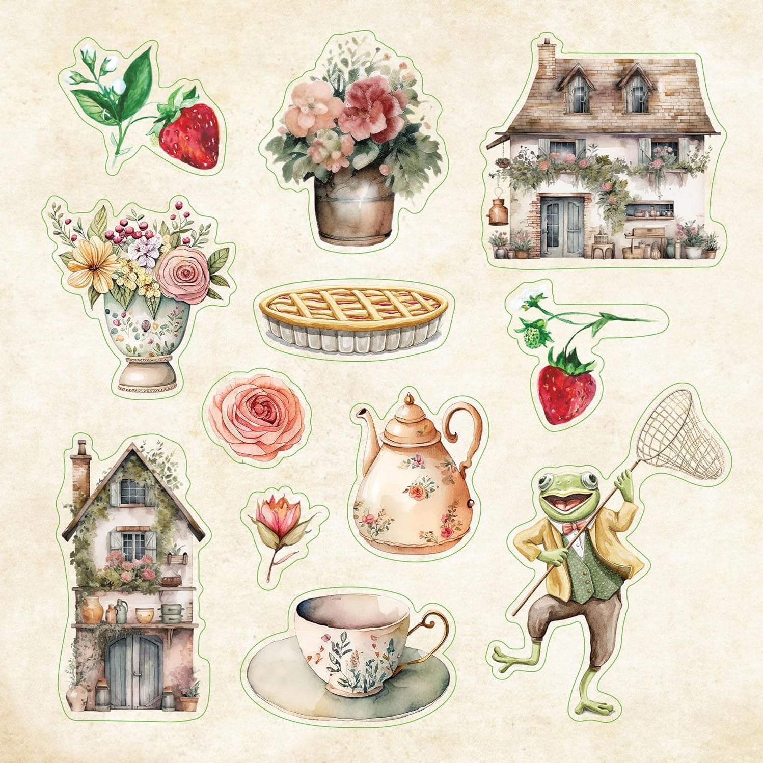 Cottagecore Sticker Book - Over 650 Stickers! | WashiGang Australia