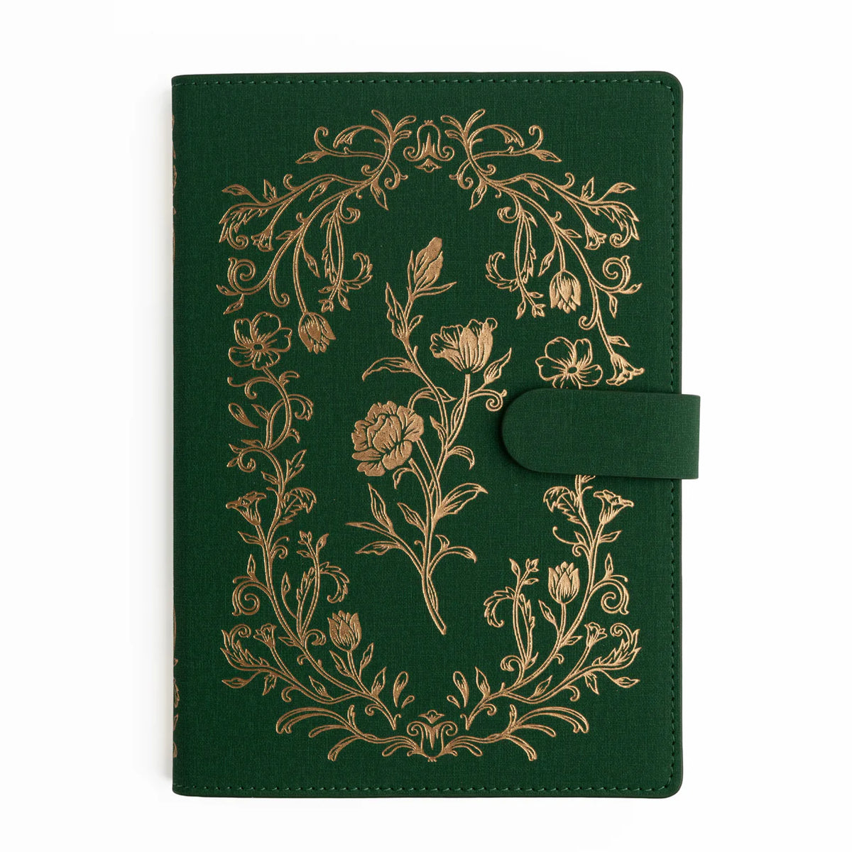 Everyday Deluxe A5 Refillable Journal - Antique Floral — WashiGang