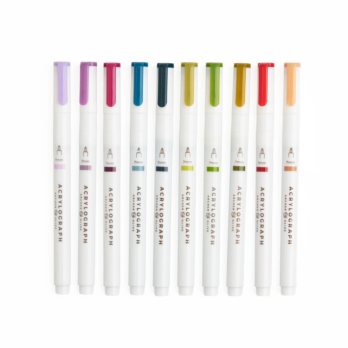 Archer & Olive Enchanted Chapters Acrylograph Pens 0.7mm Tip ...