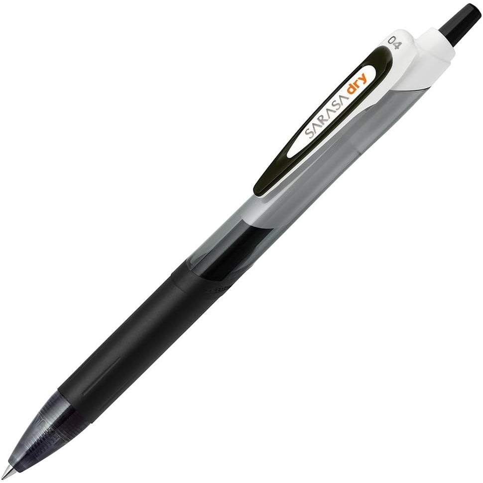 Zebra Sarasa Dry Gel Pen 0.4mm - Black | WashiGang Australia