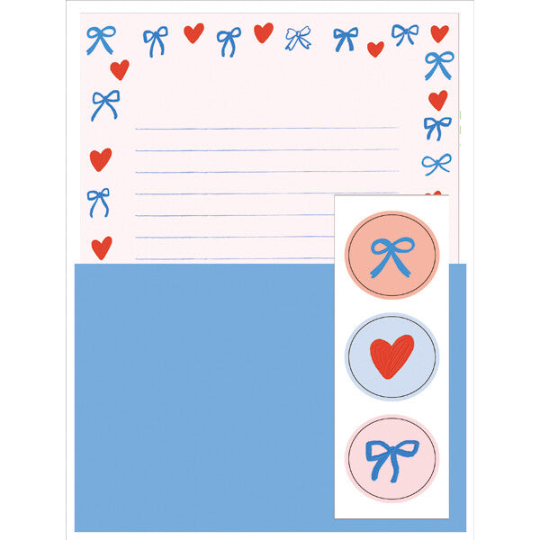 Letter Set - Ribbon Heart — WashiGang