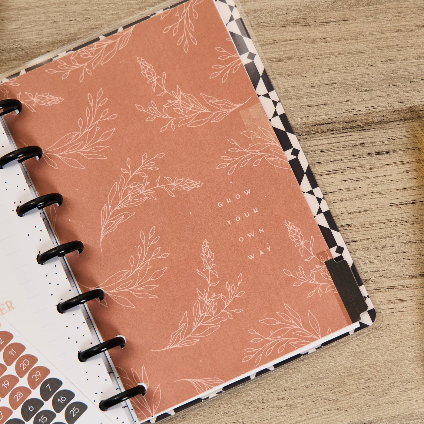 The Happy Planner MINI Undated Calendar Extension - Modern Charm ...