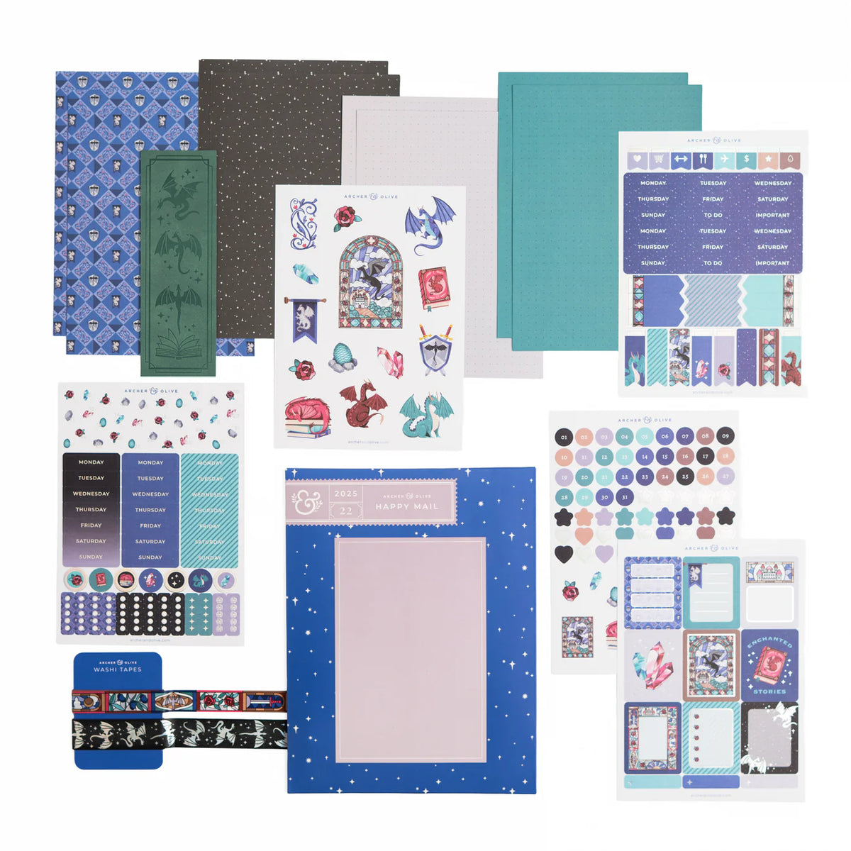 Archer & Olive The Dragon's Den Kit | WashiGang Australia