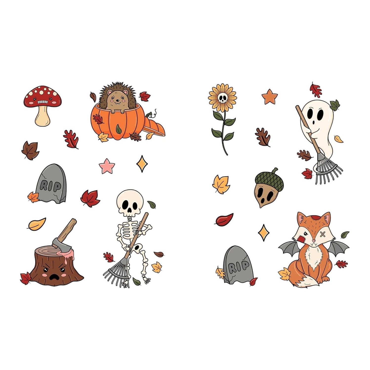 The Creepy Cute Sticker Book by Gaynor Carradice | WashiGang Australia