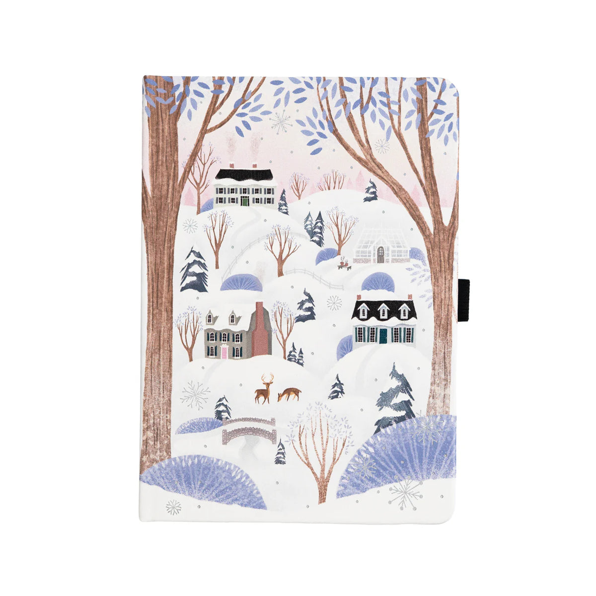 Archer & Olive Winter Village Dot Grid Notebook | WashiGang Australia