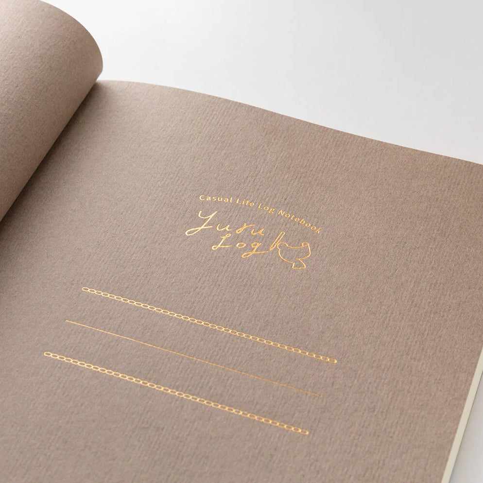 Midori Yuru Log B6 Notebook - My Life — WashiGang