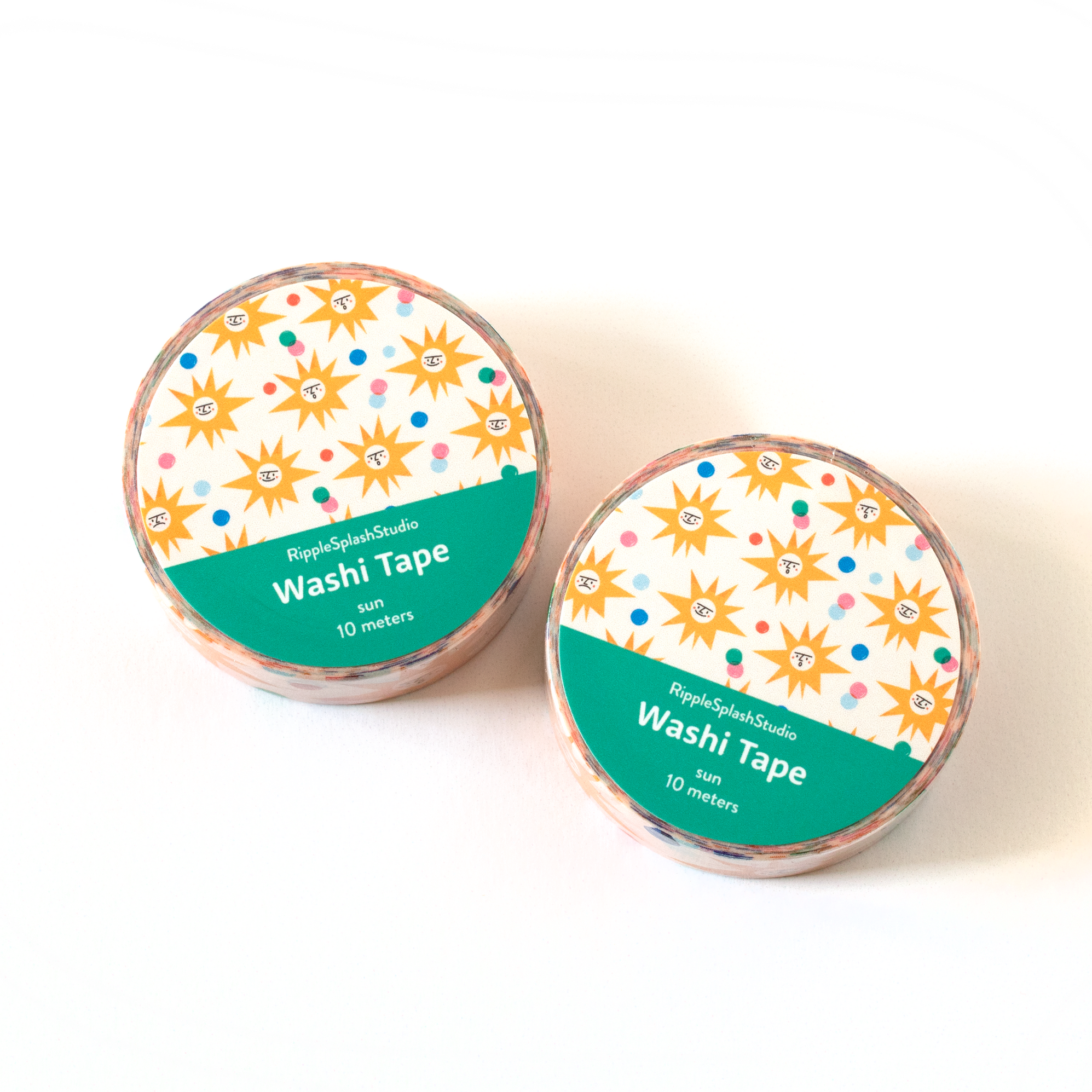 Sun Pattern Washi Tape — WashiGang