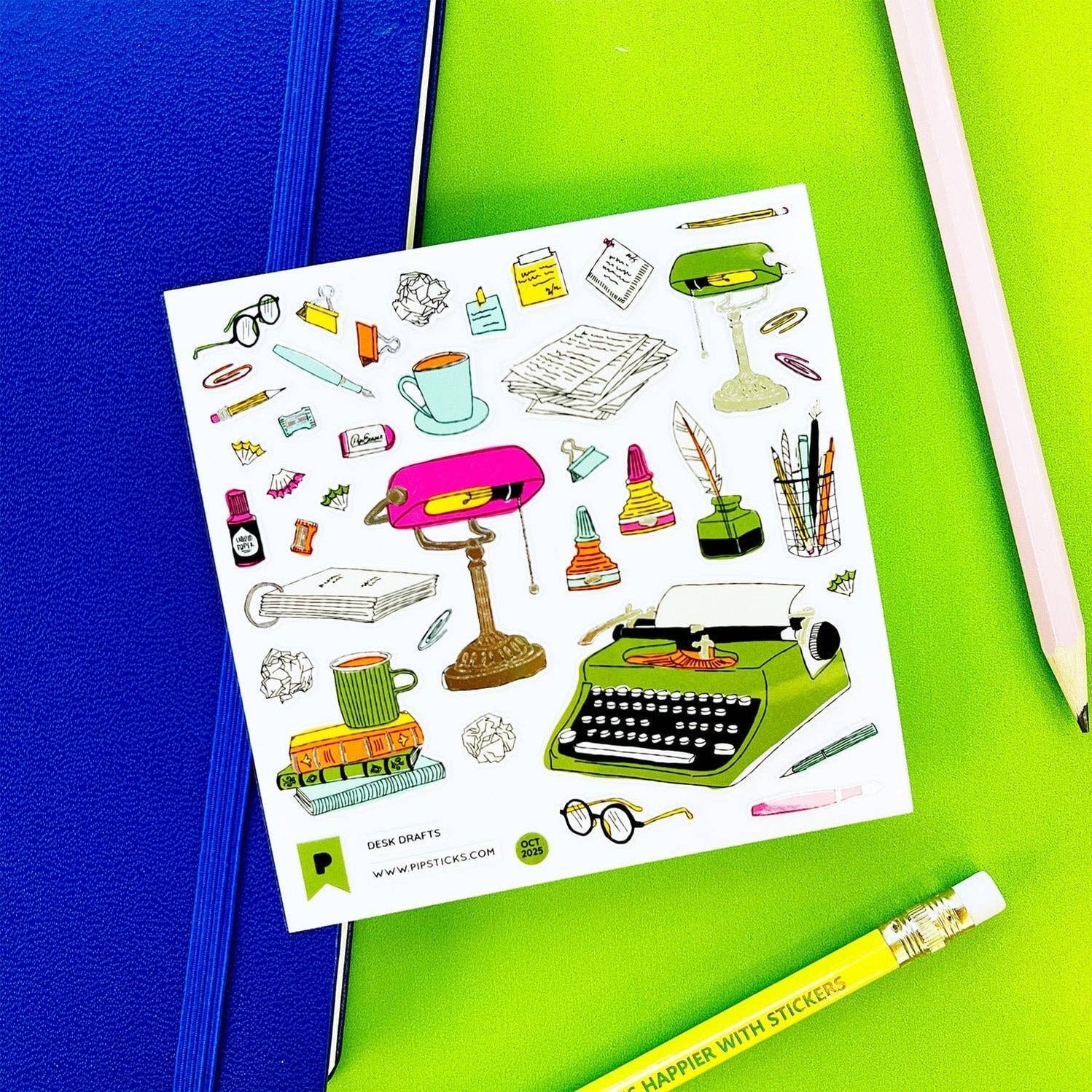 Desk Drafts Stickers — WashiGang