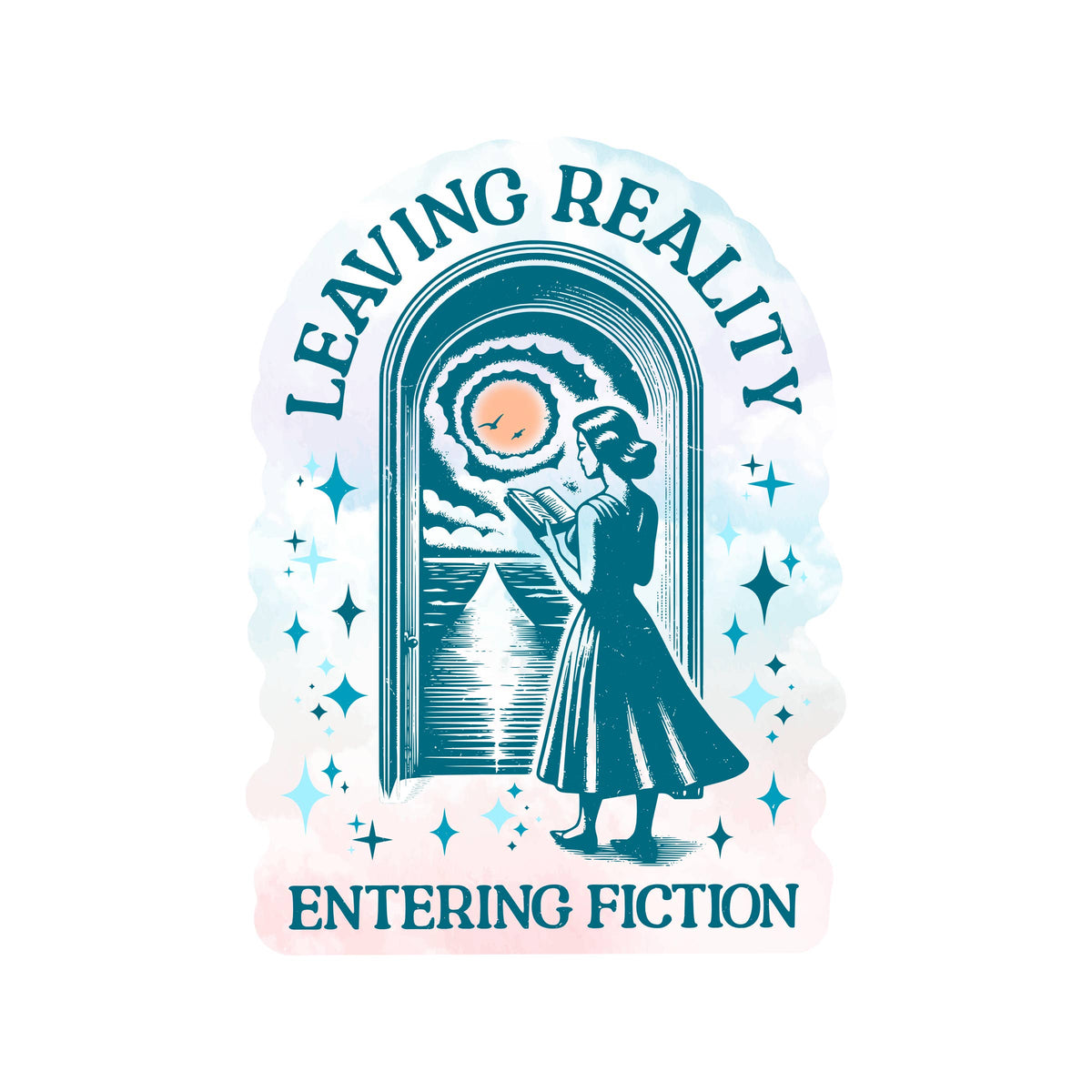Leaving Reality Vinyl Sticker — WashiGang