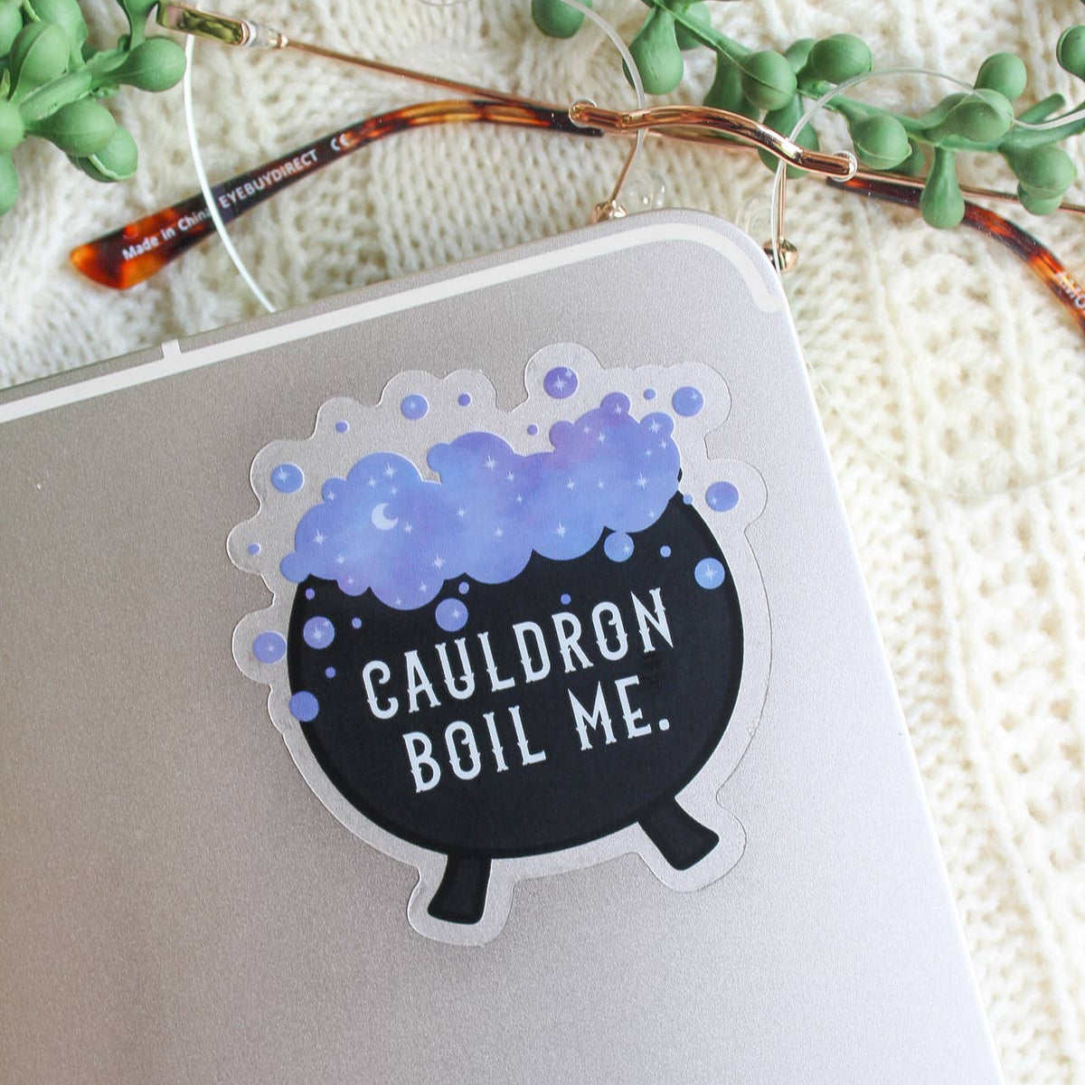 Cauldron Boil Me ACOTAR Vinyl Sticker — WashiGang
