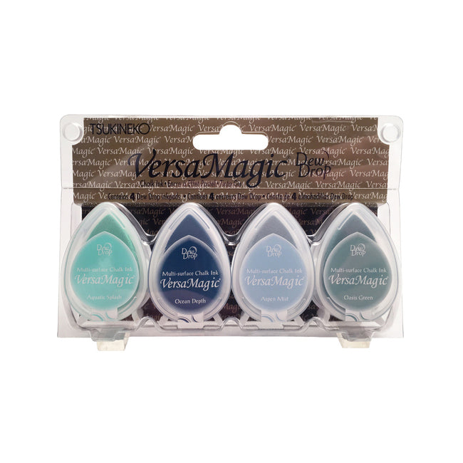VersaMagic Dew Drop Chalk Ink Set - Seashore Colours | WashiGang Australia