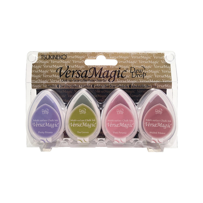 VersaMagic Dew Drop Chalk Ink Set - Flower Pot Colours | WashiGang ...