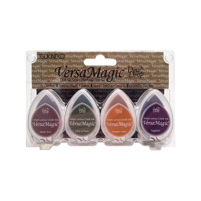 VersaMagic Dew Drop Chalk Ink Set - Harvest Colours | WashiGang Australia